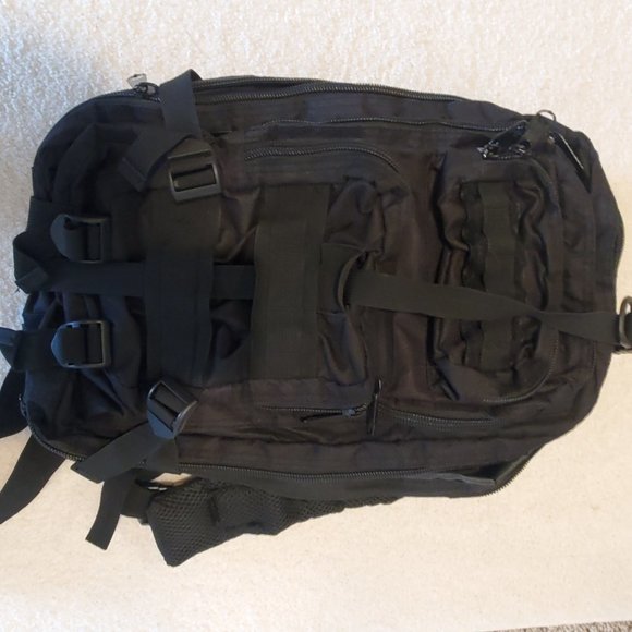 Evatac | Bags | Evatac Assault Backpack Black Bug Out | Poshmark